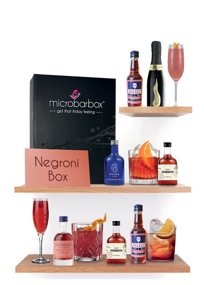 Negroni Cocktail Gift Set – MicroBarBox