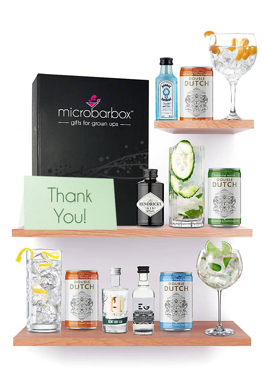 Thank You Gin and Tonic Gift Set – MicroBarBox