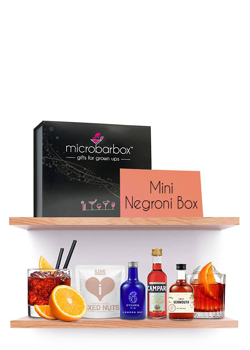 Classic Negroni Cocktail Gift Set – MicroBarBox