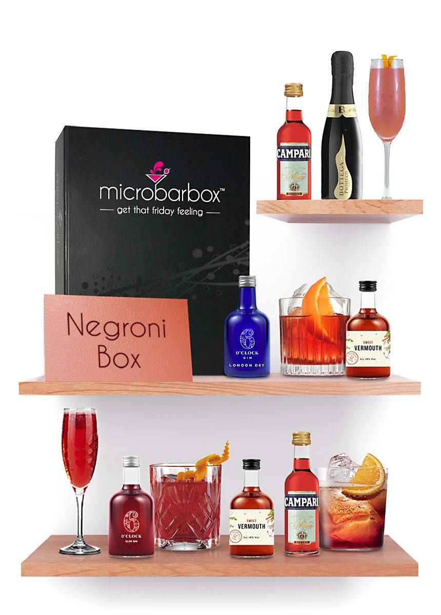 Negroni Cocktail Gift Set – MicroBarBox
